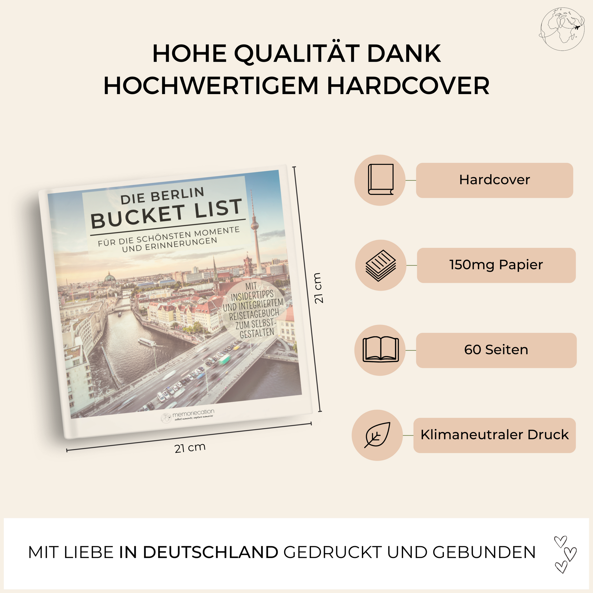 Berlin Bucket List von memoriecation® - Berlin Reiseführer 2023
